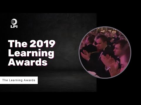 The 2019 Learning Awards | The Learning and Performance Institute