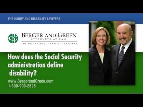 Social Security Disability Definition - As Per The Social Security Administration