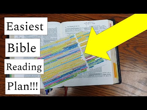 Easiest Bible Reading Plan! Printable, Easy, Guilt-Free!