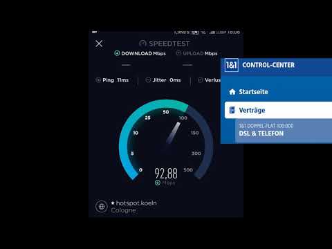 1&1 100K Speedtest Update