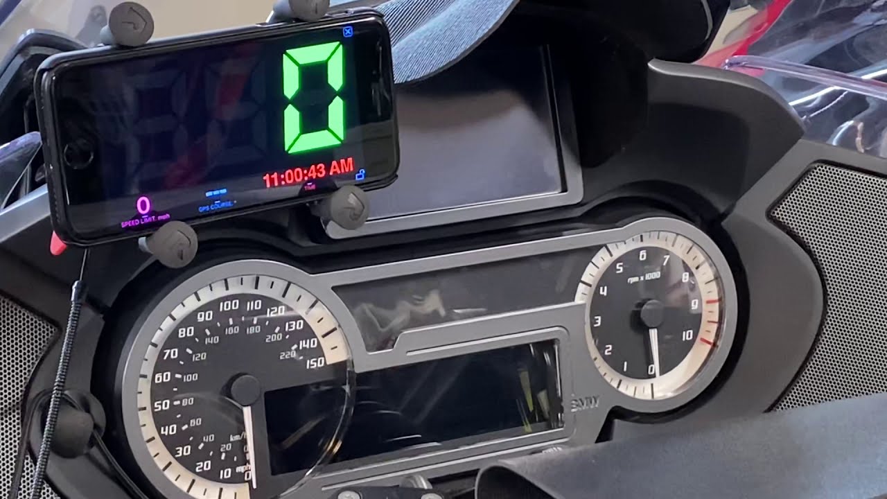 Speedometer App    BMW R1250RT