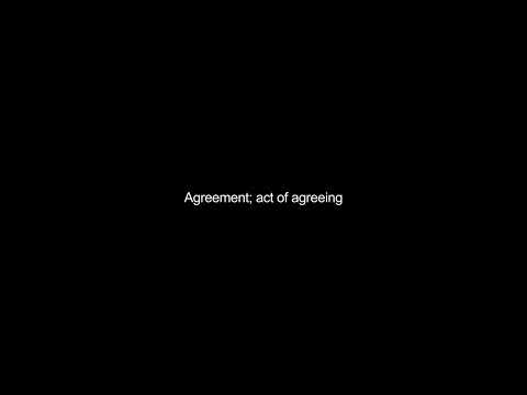 assent video Dictionary meaning and pronunciation
