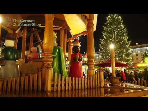 The Worlds Largest Christmas Pyramid in Dresden Germany