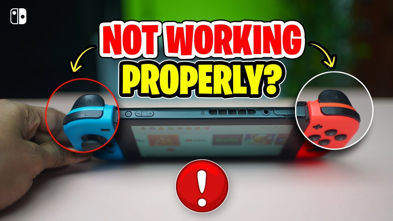 L or R Buttons on Nintendo Switch? Here’s the Solution