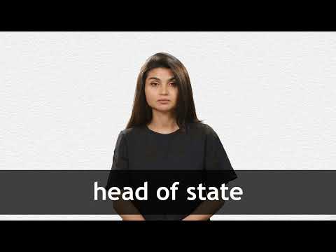 HEAD OF STATE definition and meaning | Collins English Dictionary