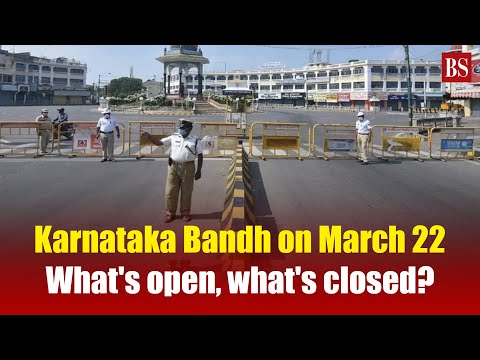 Karnataka Bandh on March 22: What's open, what's closed in Bengaluru? | Karnataka news
