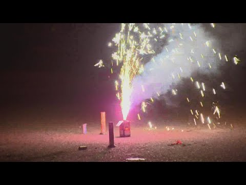 How to stay safe when lighting consumer fireworks during hot, dry weather