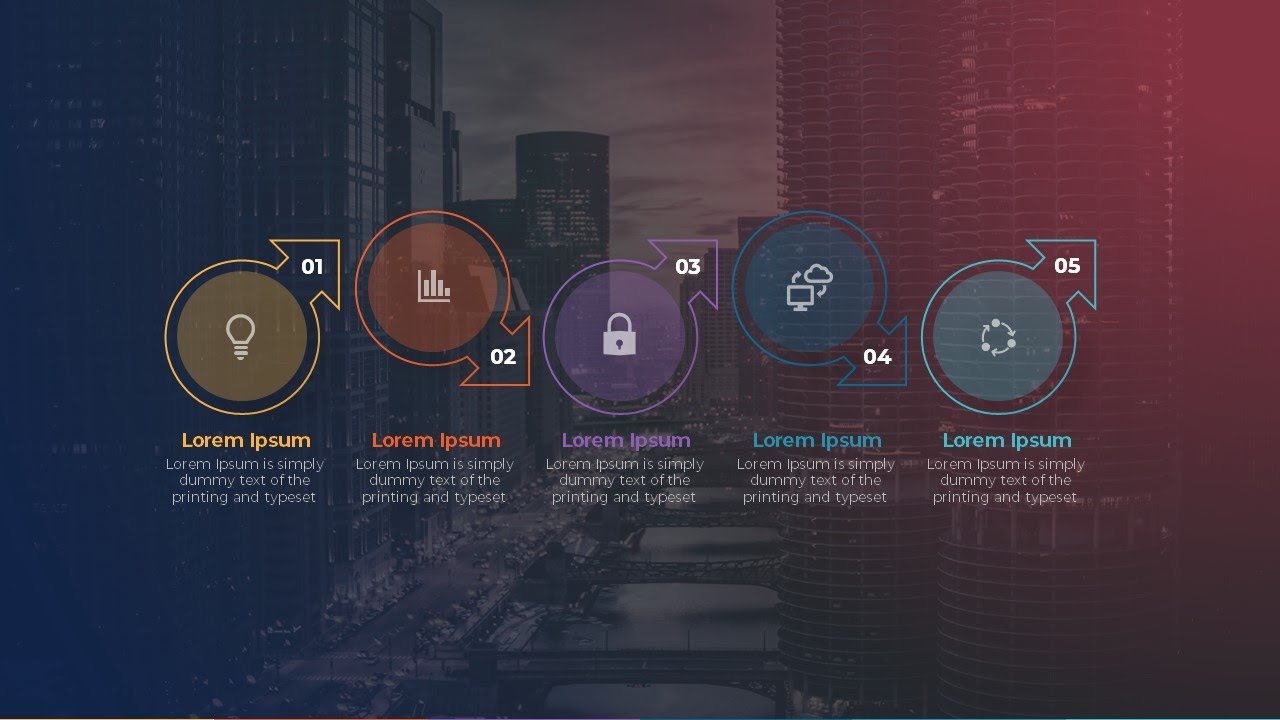 PowerPoint Process Flow Template