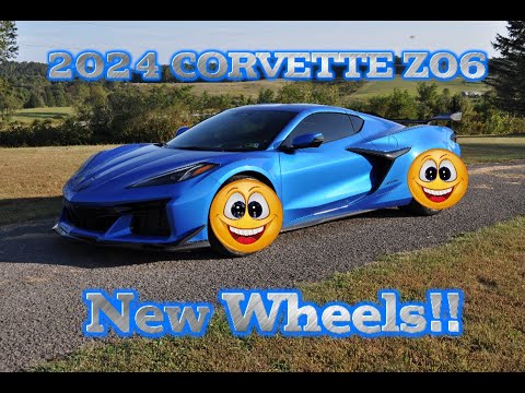 2024 CORVETTE Z06 NEW WHEELS!! WOW!!!!!