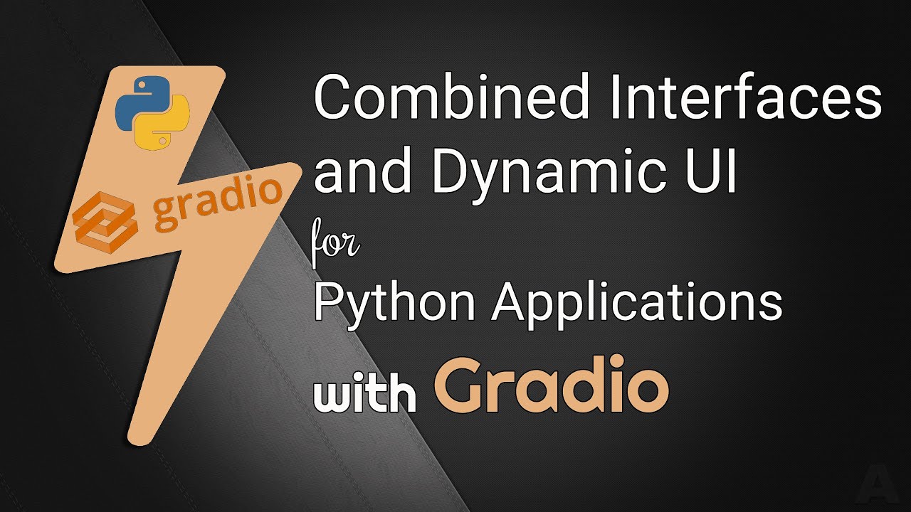 How to build combined interfaces and dynamic UI for Python application?