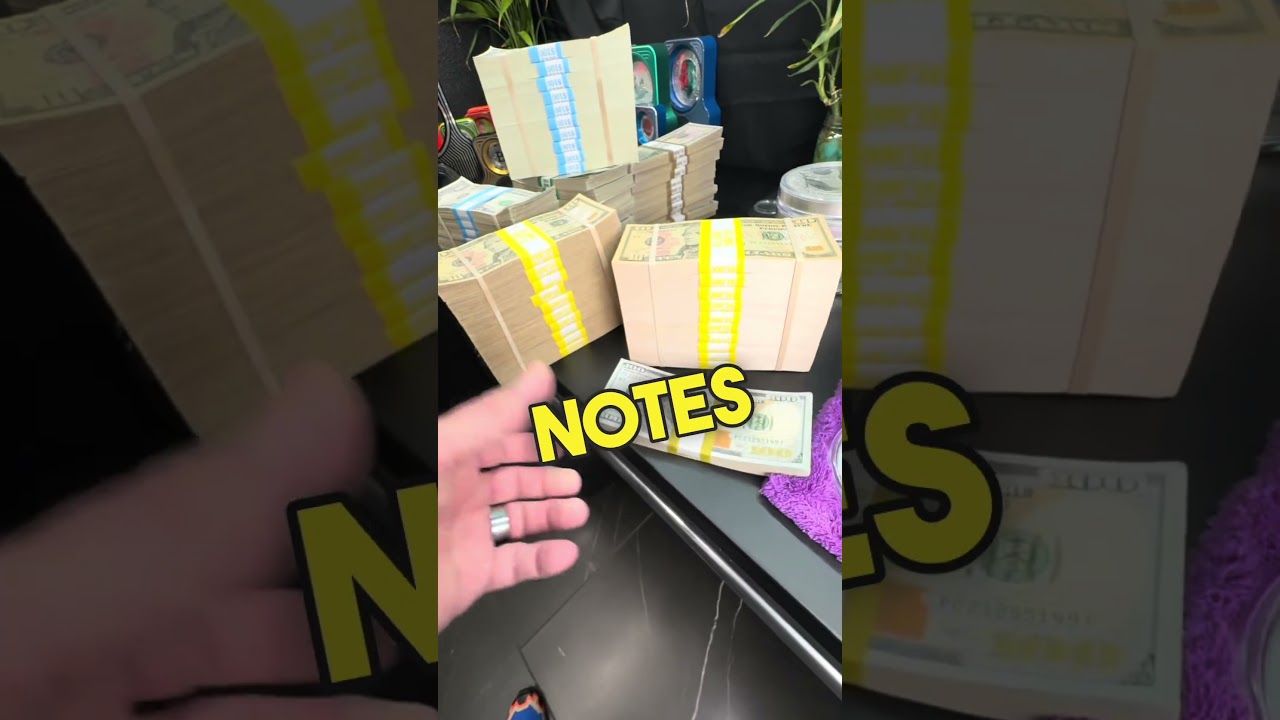 $10,000 in Blue Notes or $10,000 in $10s? 💵💙