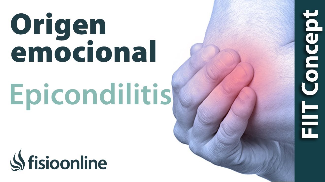 Epicondylitis or tennis elbow and its emotional origin