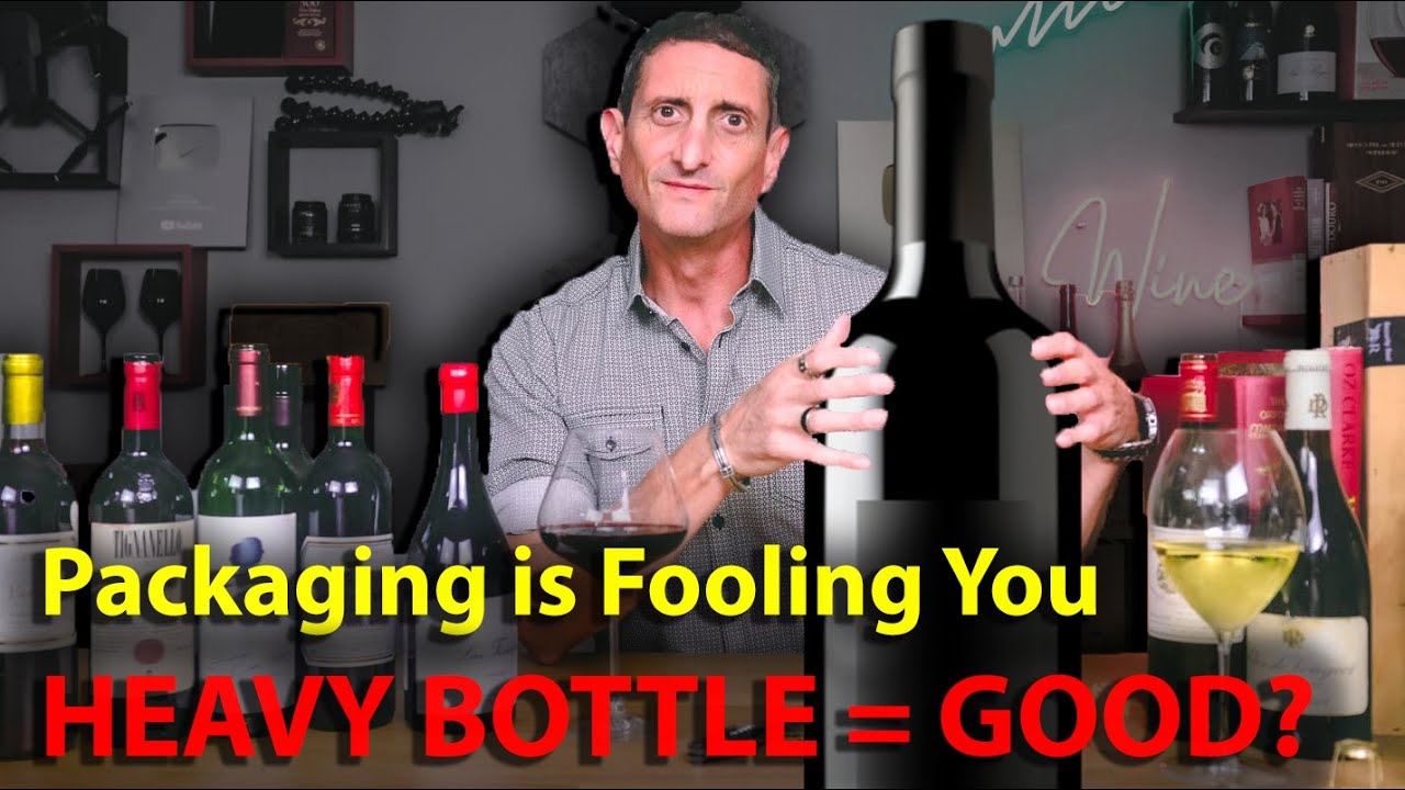 The ‘’Heavy Bottle'' BIAS: How Packaging CHANGES THE TASTE of wine!