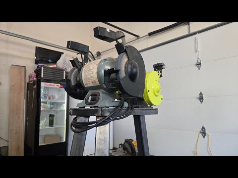 How to make a Bench Grinder Stand