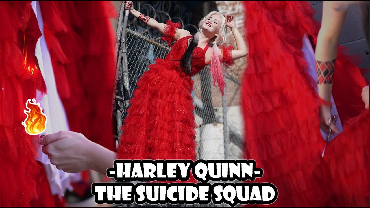 I made Harley's dress- then BURNED IT