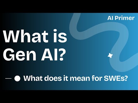 Generative AI | What does it really mean for beginners?