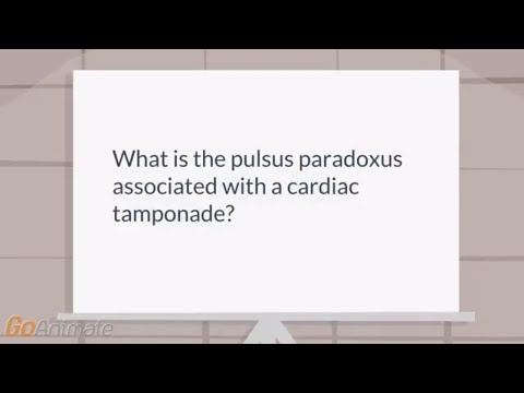 What is a pulsus paradoxus?
