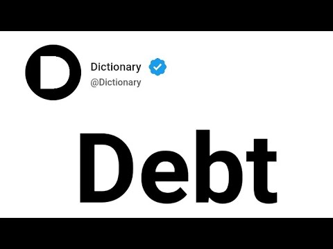 Debt Meaning In English