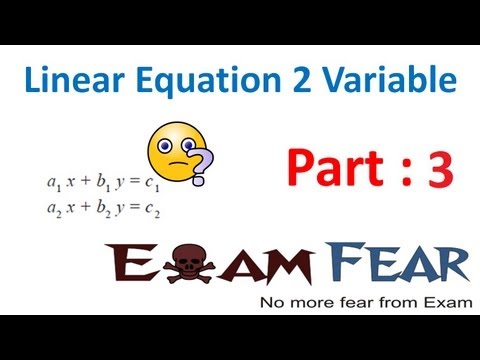 Graphical Method-2 (Part - 3) - Pair of Linear Equation in two variable ...