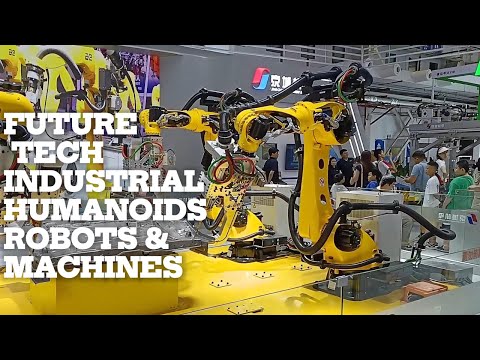 World Robot Conference Future Tech Humanoids and Machines in Beijing #Robots #Industrial #Technology