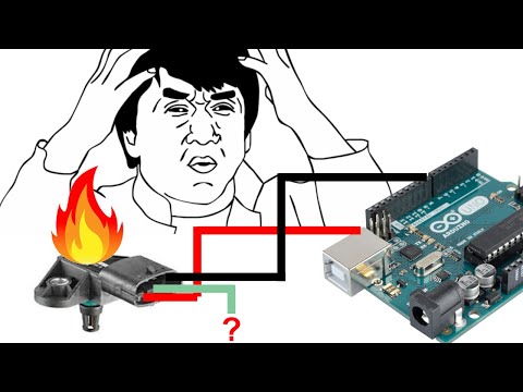 Bench test sensors with Arduino microcontroller (low-tech version) | 3-wire MAP sensor | Part 1