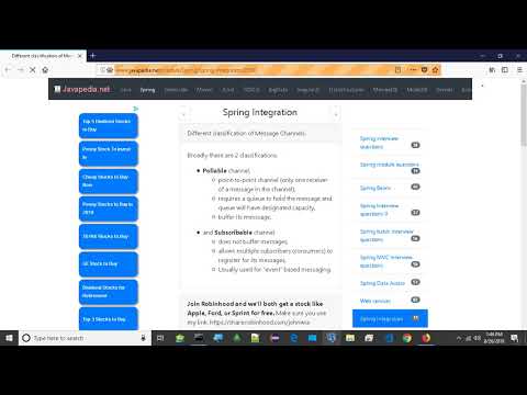 Different classification of Message Channels. | javapedia.net