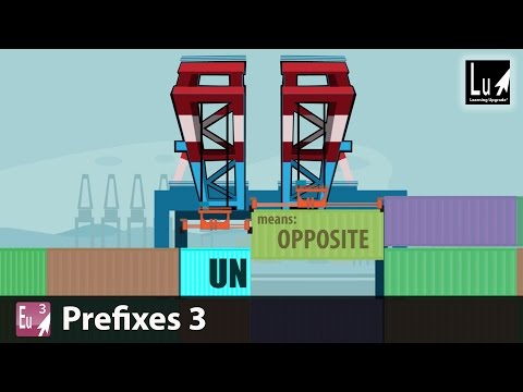 Prefixes 3 Song – Learn Grammar – Learning Upgrade App