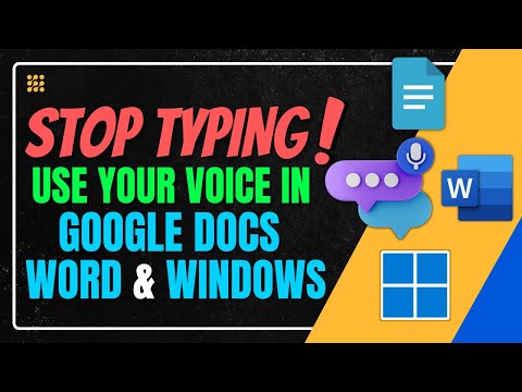 How To Voice Type In Windows and Google Docs?