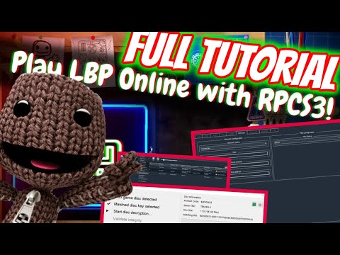 Join The LBP Private Servers Using RPCS3! (full tutorial)