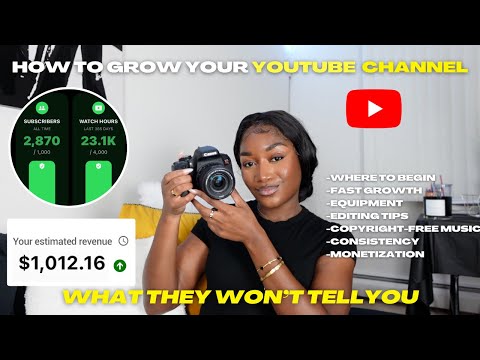 HOW TO START & GROW A YOUTUBE CHANNEL IN 2023 (from 0) | TIPS FOR SUCCESS and LONGEVITY