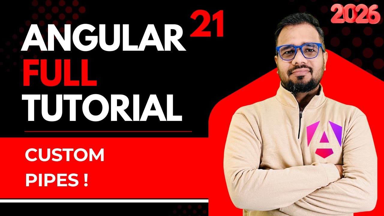 Angular 21 Tutorial in Hindi #28 | Custom Pipes !