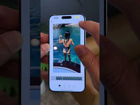 How to SloMo Video in the photos app - 60fps to 30fps - iPhone iOS 18