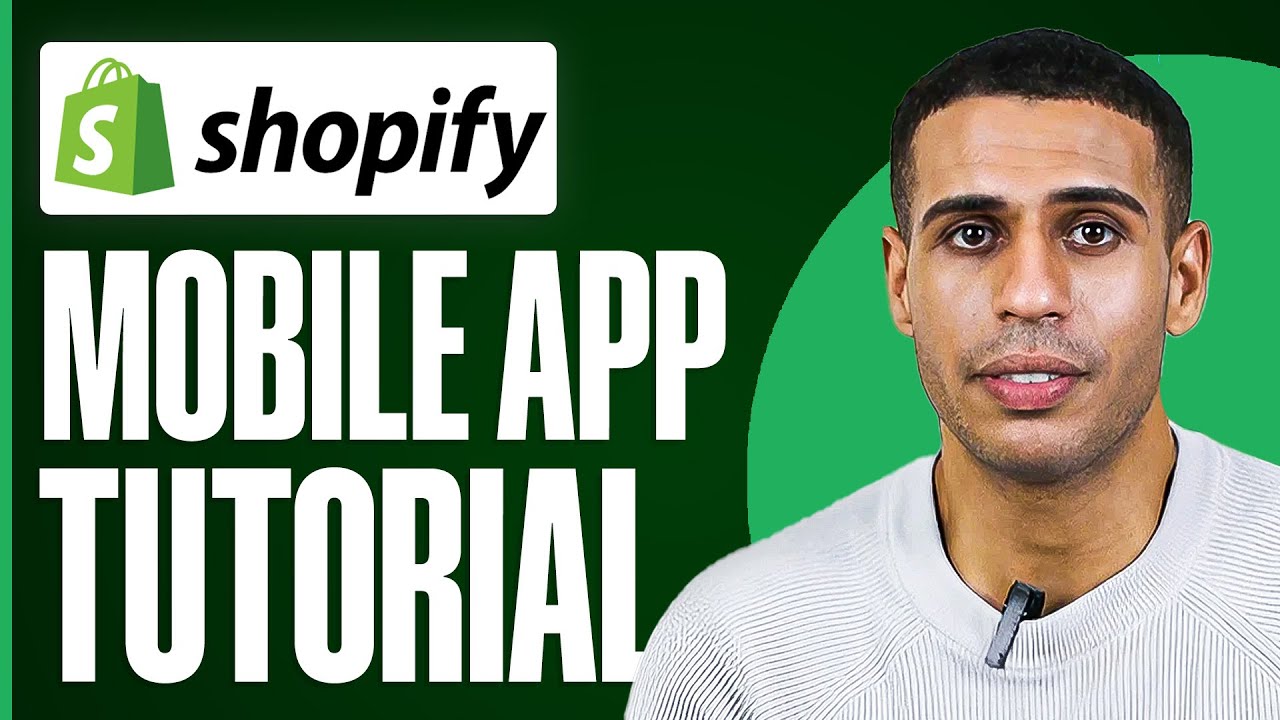 Shopify Mobile App Tutorial 2024 - How To Build Dropshipping Store On Mobile