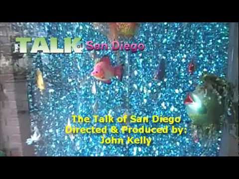 Ashlee Presley visits Coronado Bliss Hair Salon in Coronado, CA on The Talk of San Diego Show