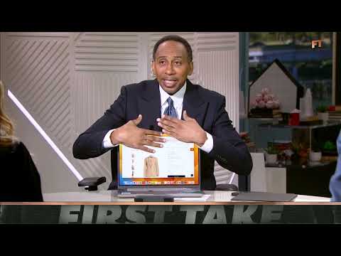 Stephen A. EXPOSES Molly Qerim for her laptop browsing on First Take! 😂
