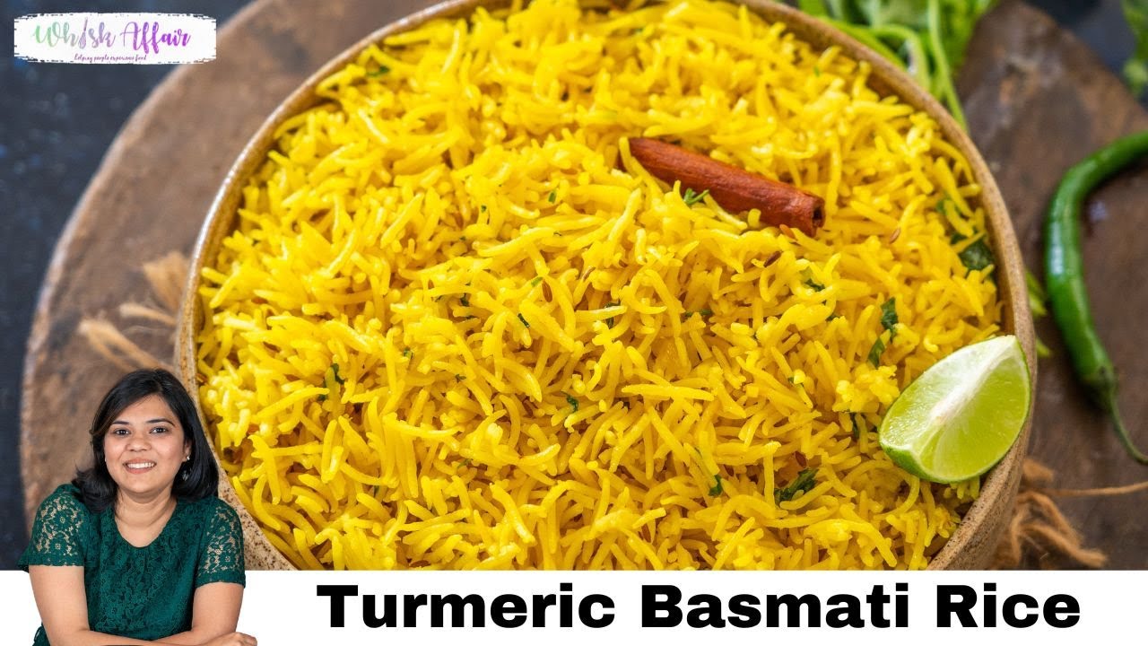 Indian Turmeric Basmati Rice Recipe