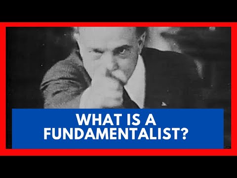 What Is a Fundamentalist?