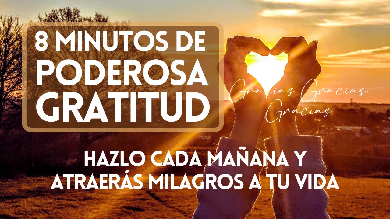 8 MIN OF POWERFUL GRATITUDE Setting positive intentions for A DAY FULL OF BLESSINGS☀️😇🙏