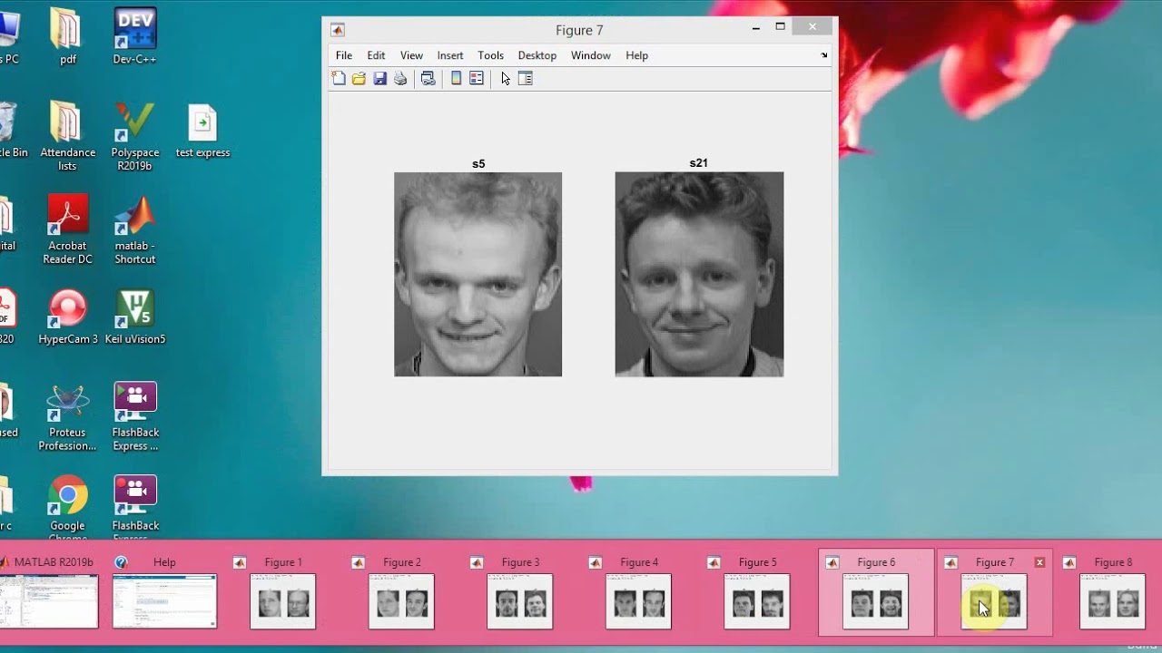 Face Roecognition by MATLAB - Part II