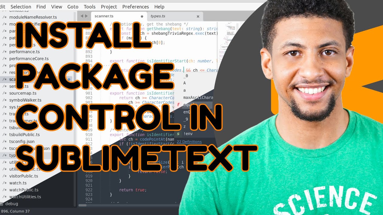 How to install package control in SublimeText