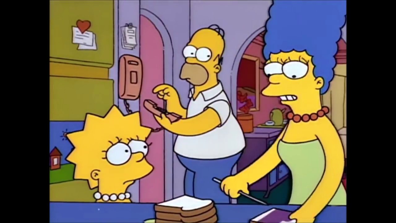 The Simpsons - Curse you magic beans