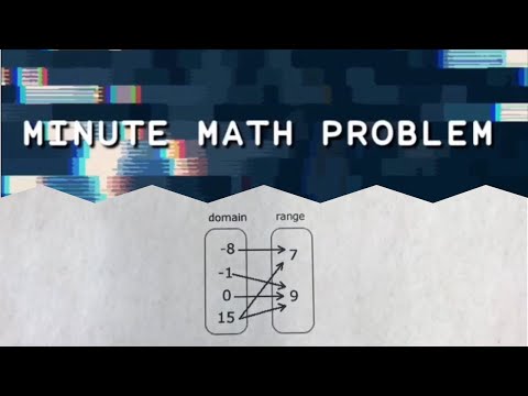 Minute Math Problem - Listing Ordered Pairs from a Mapping Diagram | Math Help