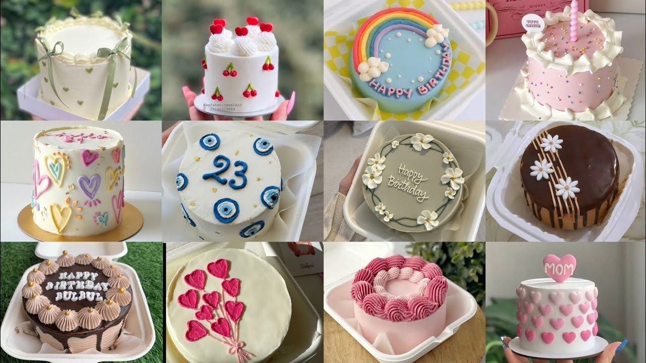 30+ Bento Cake Design Ideas/Cute Mini Bento Cakes/Mini Birthday Cake Designs/Cake Designs Ideas