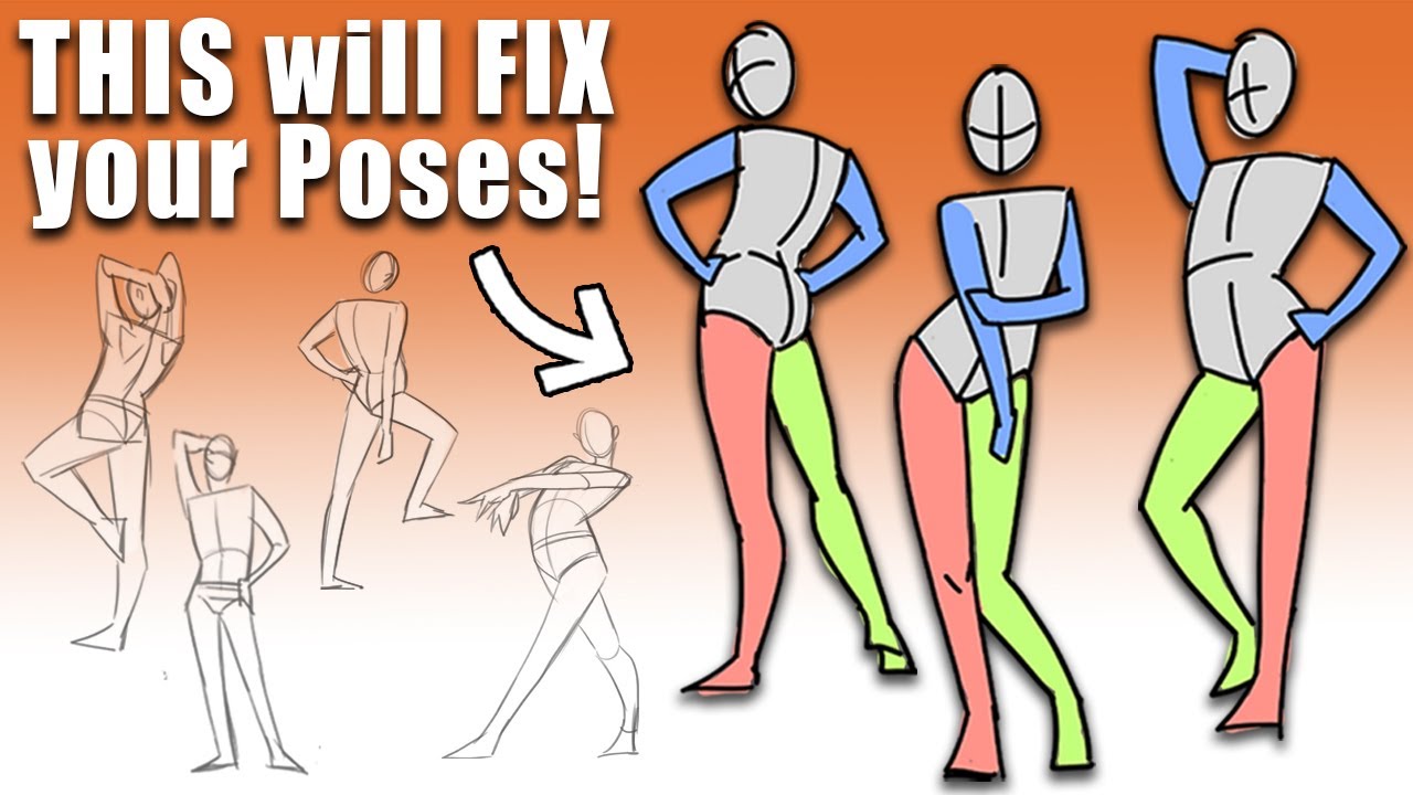 How to Draw GREAT Poses