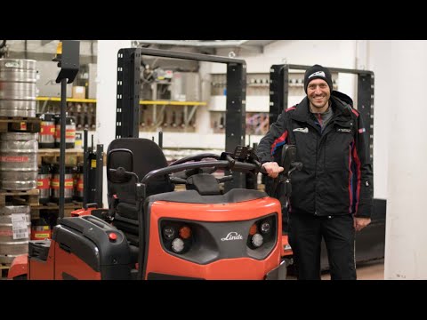 Alpine intralogistics - The Linde Factory Train FT10 Compact - Linde Material Handling