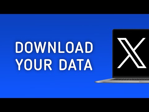 How To Download Your Data From X Twitter On PC