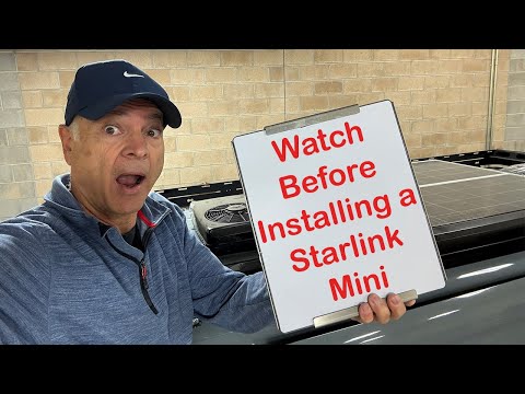Best Way to Install and Connect Starlink Mini in a Van or RV