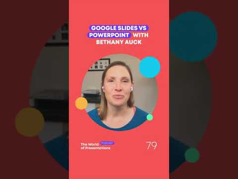 Google Slides vs PowerPoint with Bethany Auck #Shorts