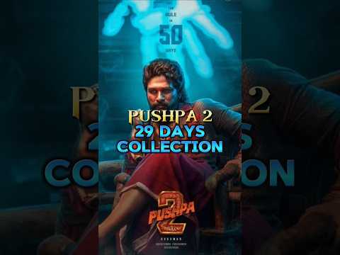 Pushpa 2 29 Days Collection || baahubali 2 record breaked || #shorts