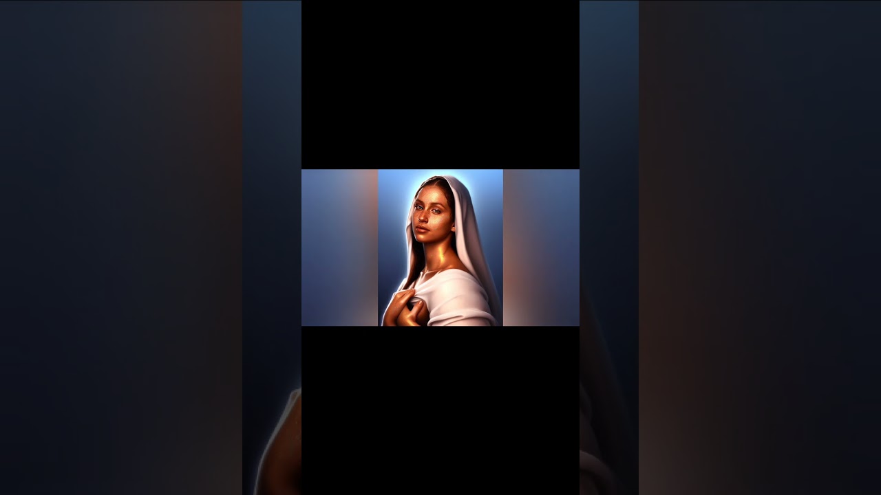 Discover Virgin Mary's True Appearance with AI - Unveiling Beauty in 4K! #AI #chatgpt #trending